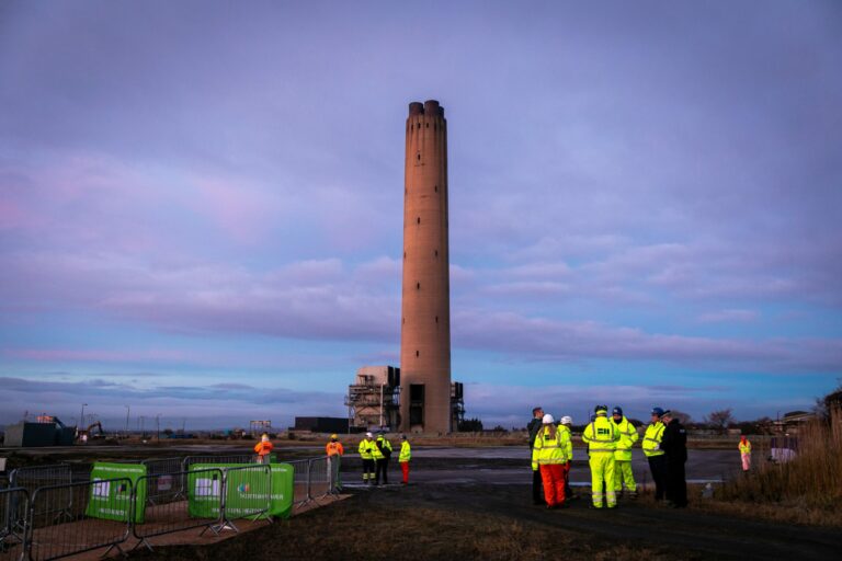 Longannet demolition: five decades of industrial history tumble in seconds