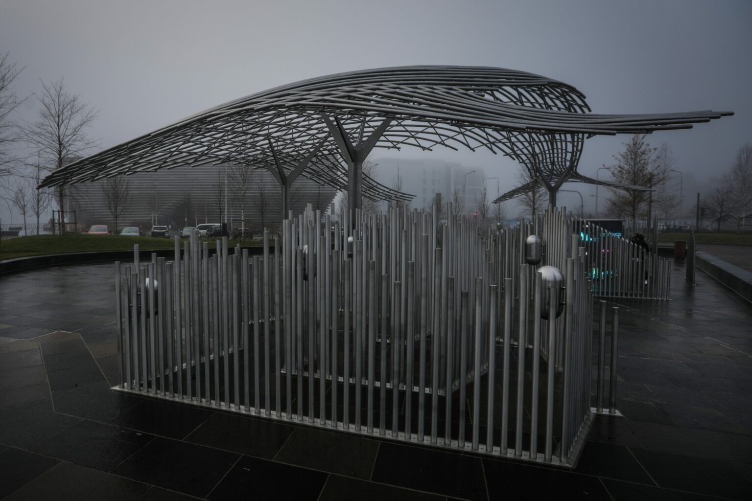 Dundee whale sculpture's new playpark and retro arcade games open