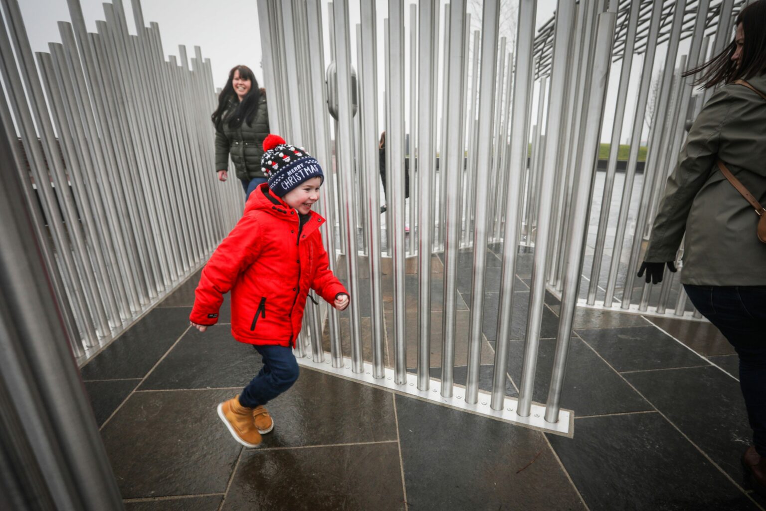 Dundee whale sculpture's new playpark and retro arcade games open