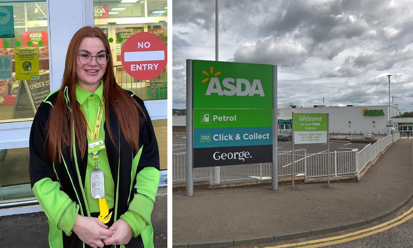 Dundee Asda worker praised after going to aid of stricken teenager