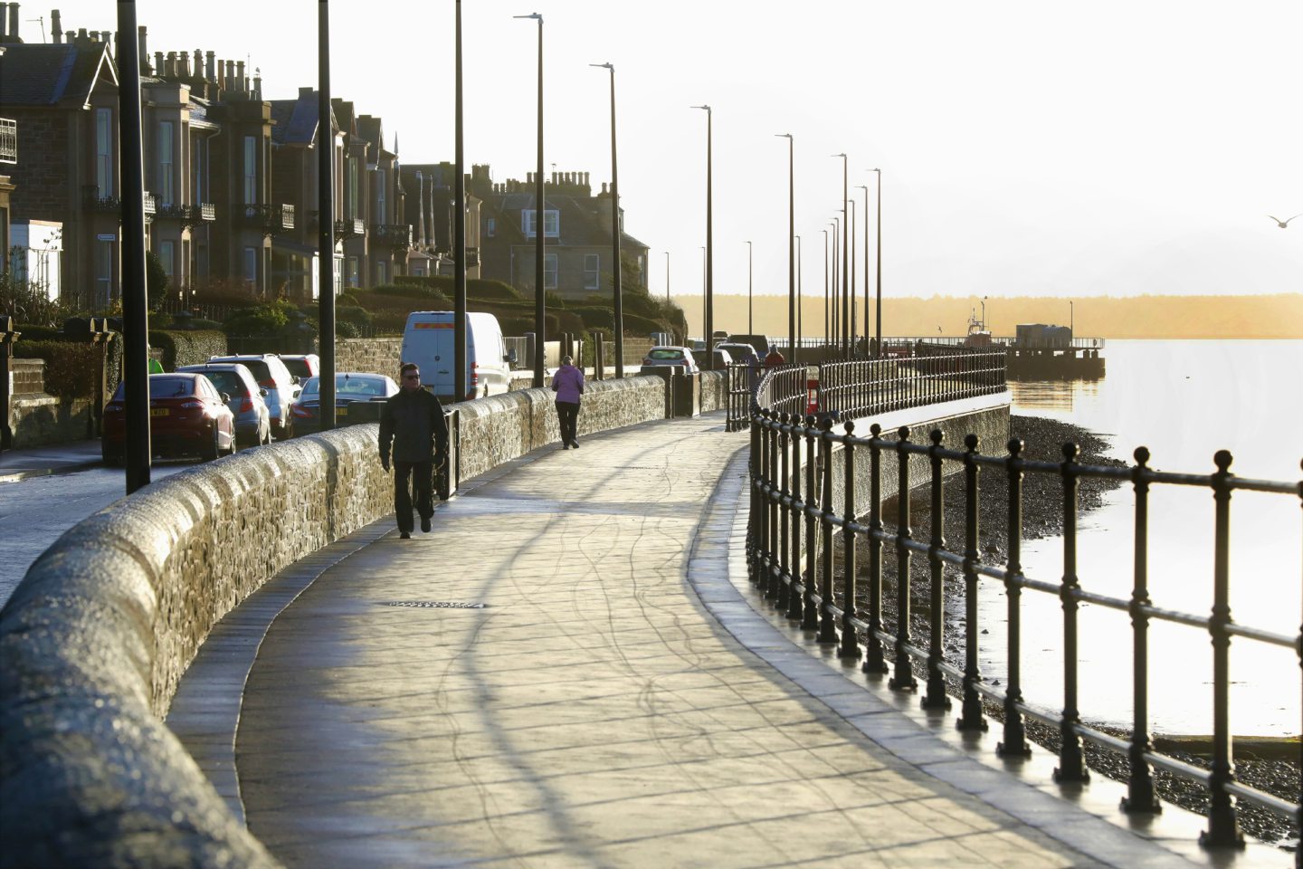 New images reveal progress on £15m Broughty Ferry flood defences