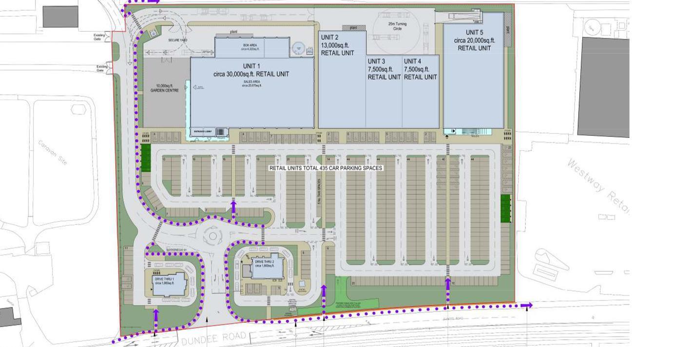 Planners back £16 million Arbroath Home Bargains retail park