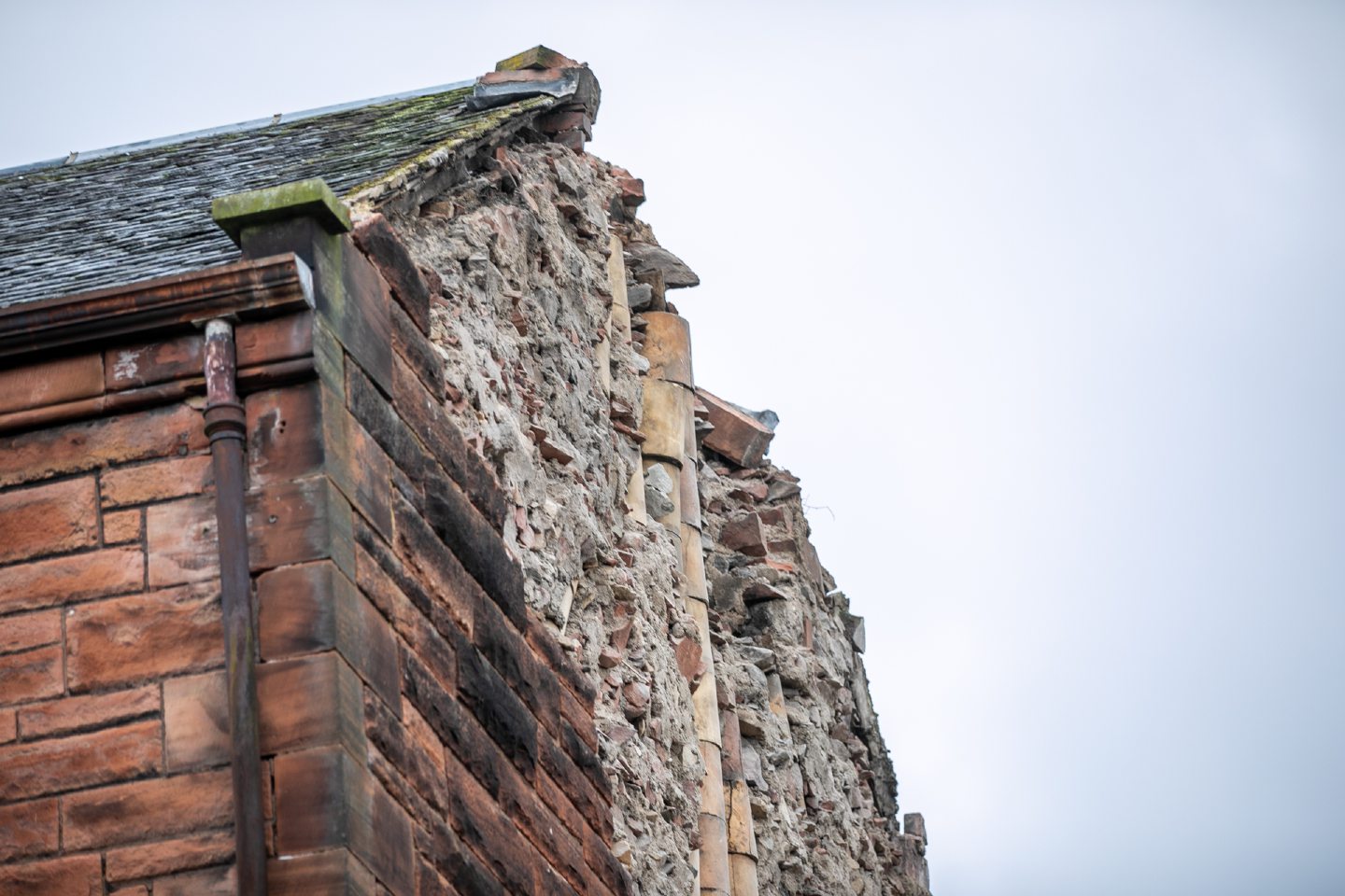 Safety fears after chimney collapses on Perth street