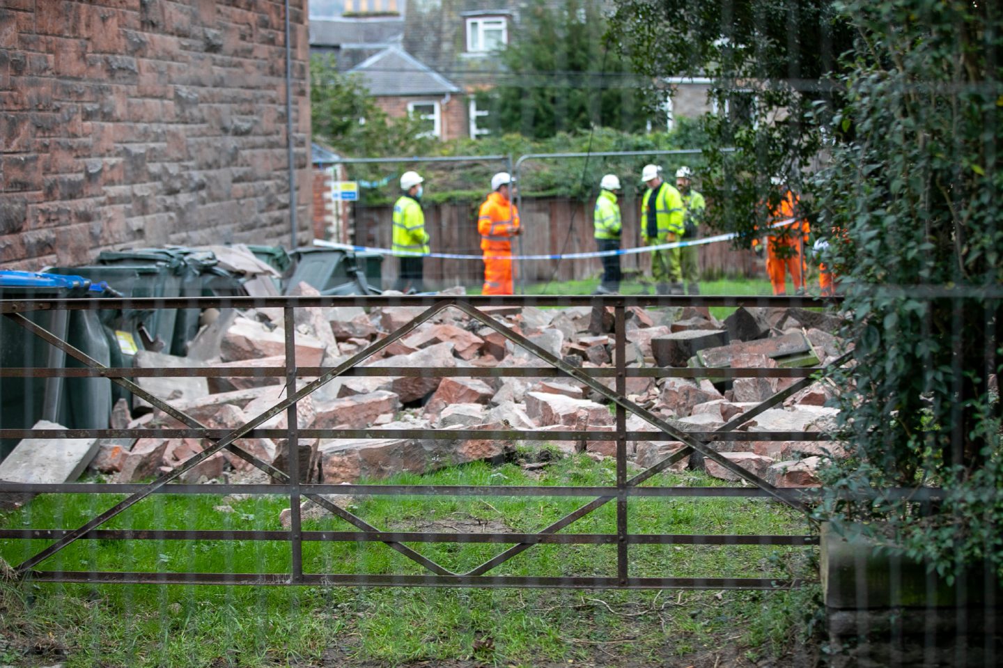Safety fears after chimney collapses on Perth street