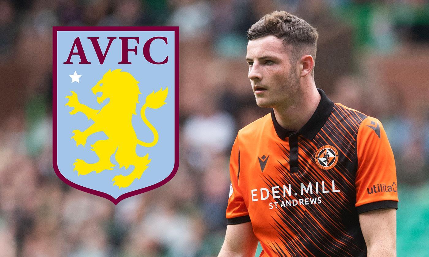 Kerr Smith seals move from Dundee United to Aston Villa