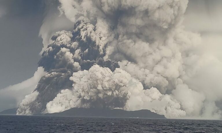 Shockwave from Tonga eruption travels 10,000 miles to Dundee and Fife