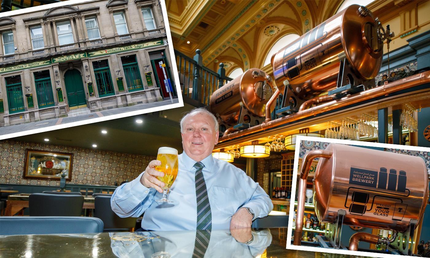 Bertie Mooney's: First look at refurbished Dundee bar's unique lager tanks