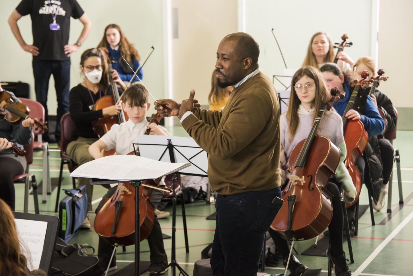 Big Noise Douglas youngsters counting down to Caird Hall concert with RSNO