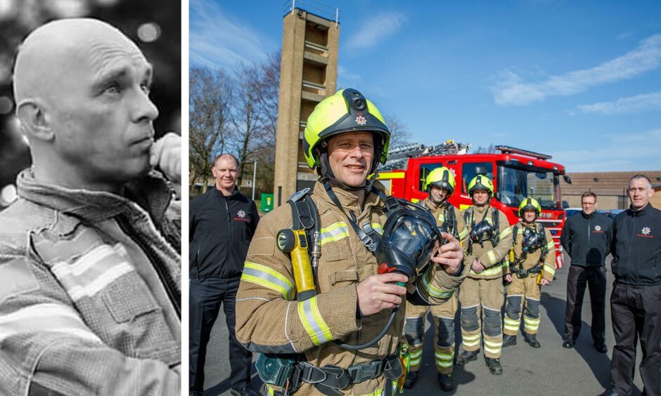 Colin Speight: Cupar firefighter's friends prepare for tribute fundraiser