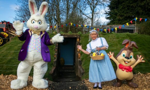 VIDEO: See inside Scotland's first Easter grotto at Fife deer centre