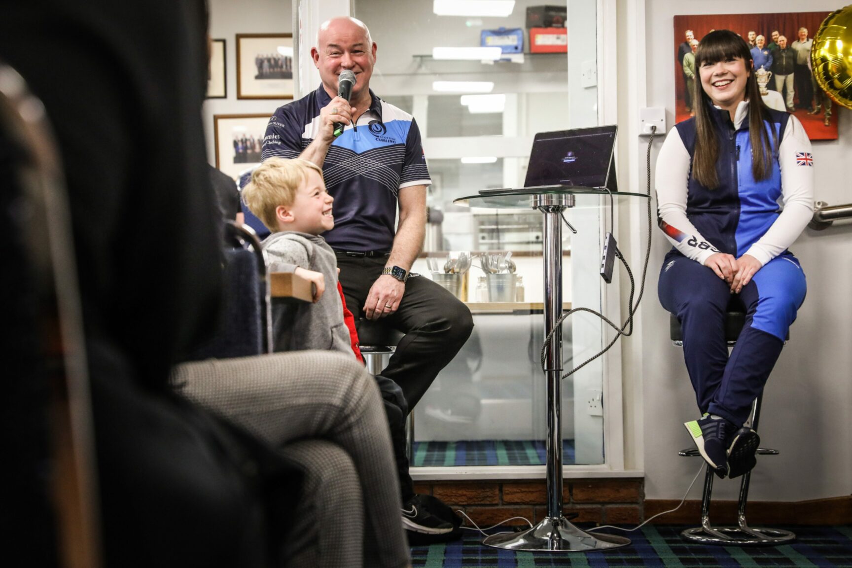 Hailey's happy homecoming as Forfar rink takes Olympic gold celebration ...