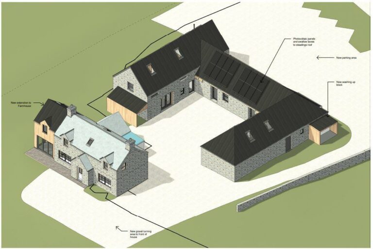 Ballinluig farmhouse to be transformed for tourist accommodation
