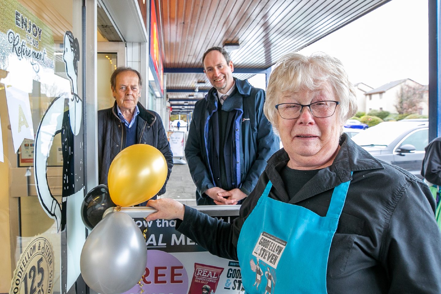 Retirement's a piece of cake for Goodfellow and Steven favourite Moira