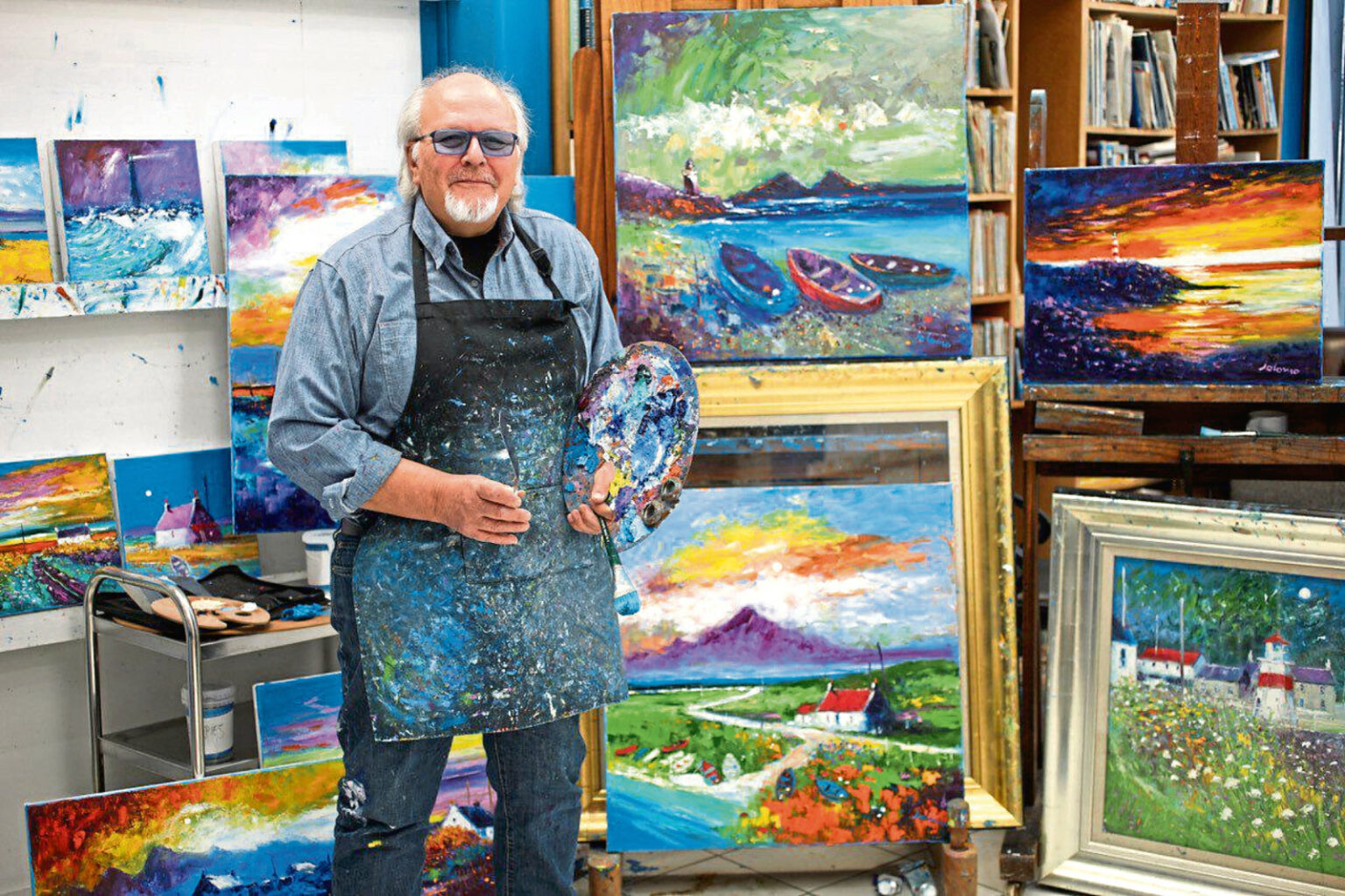 Jolomo: Crieff exhibition focuses on artist's obsession with crofts and ...