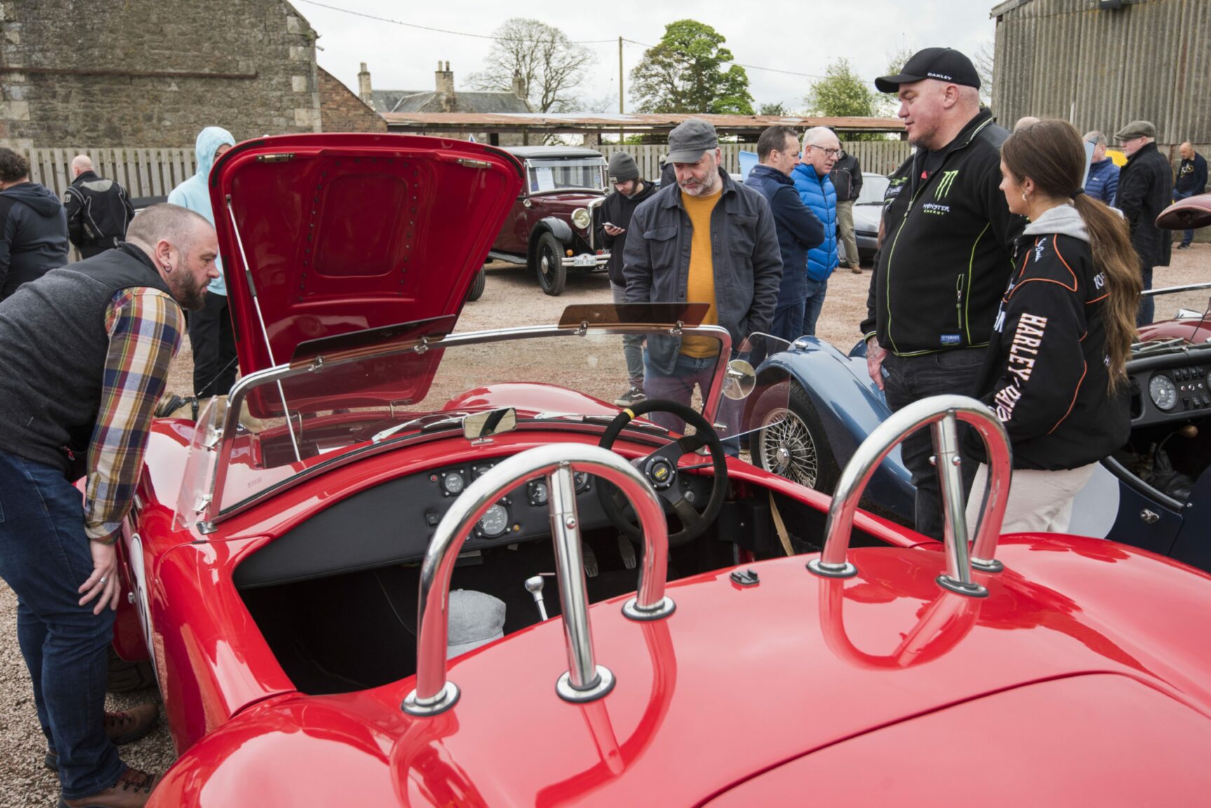 Petrolheads flock to Fife for Bacon and Brakes at Rhynd Café - The Courier