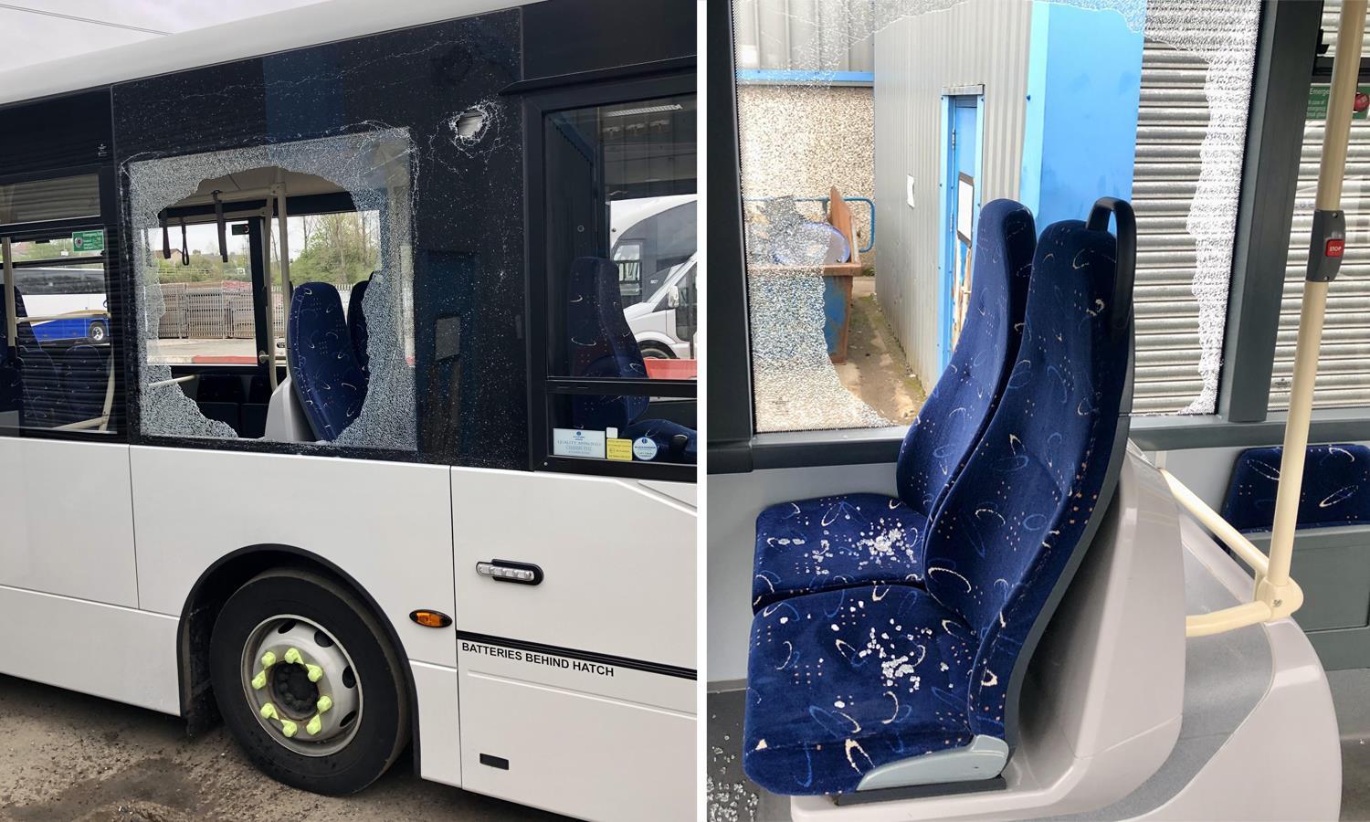 Fife bus service pulled from Blairhall after window smashed