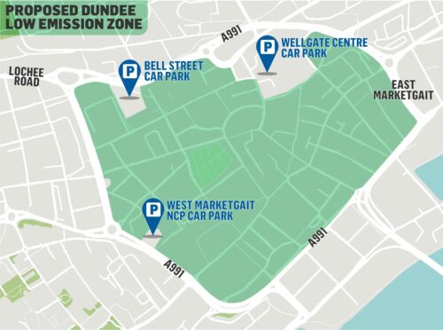 Dundee low emission zones - how to check if your car is affected - The ...