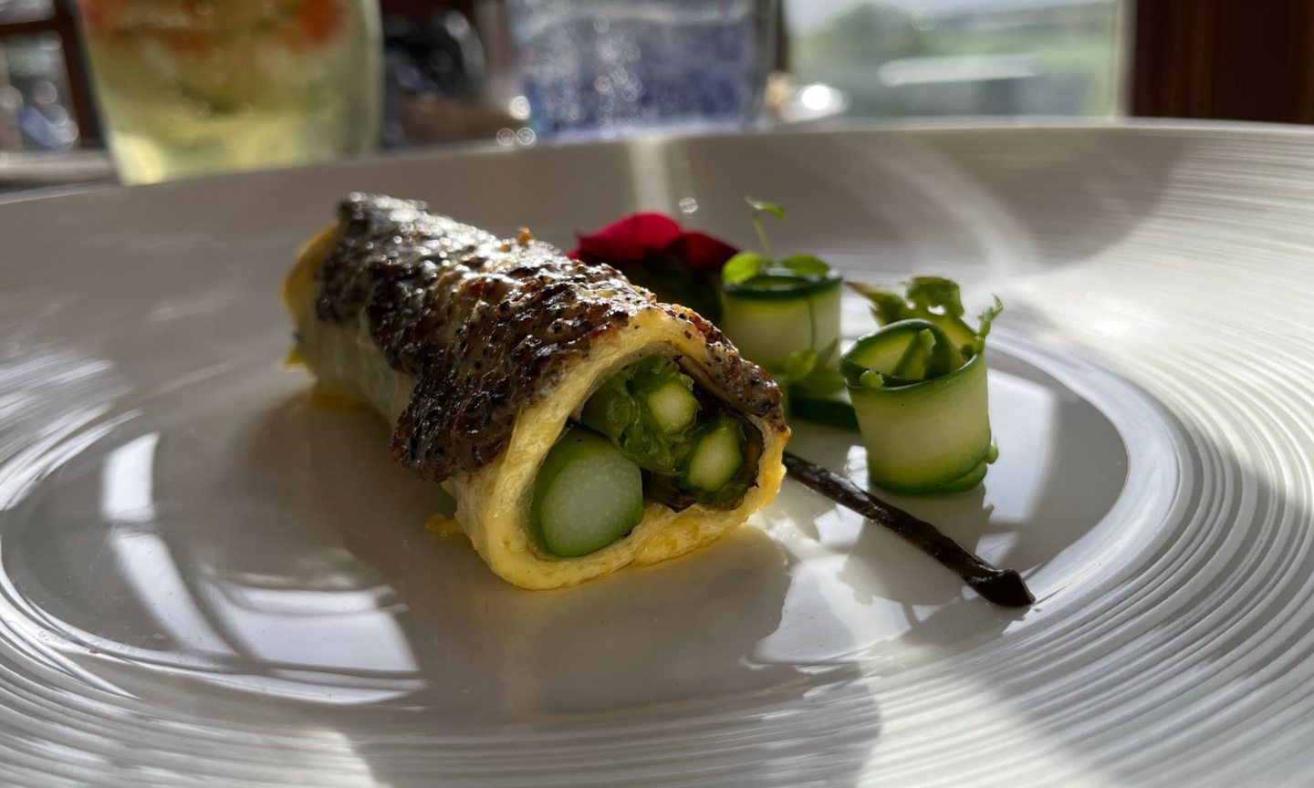 Restaurant Review: Eólas at Murrayshall near Perth with asparagus menu
