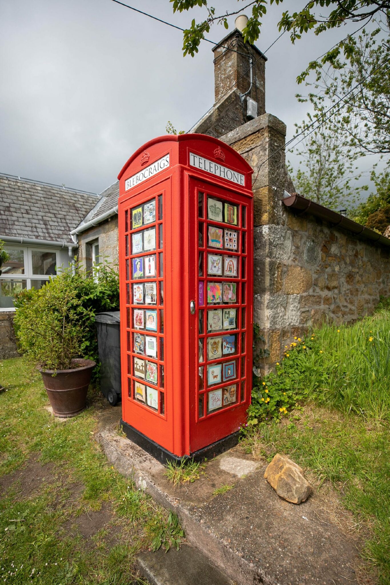 The Fife village hosting a Platinum Jubilee celebration in a phone box
