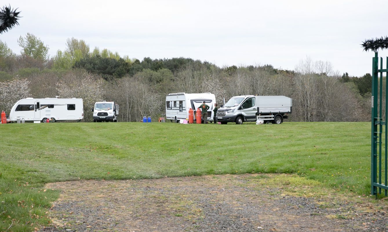 Calls for council to intervene over Travellers' camp in Arbroath