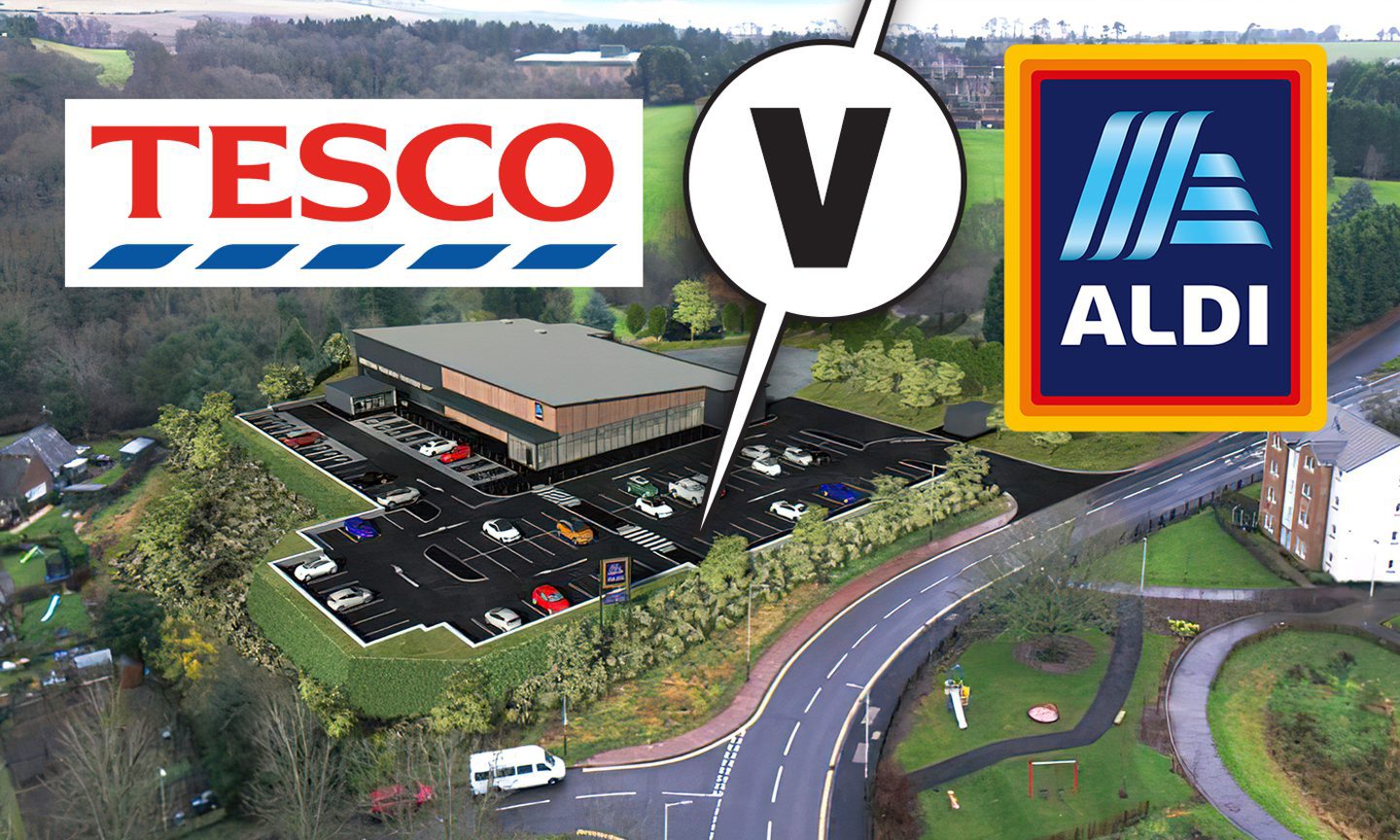 Work stops on Perth Aldi supermarket after Tesco legal challenge
