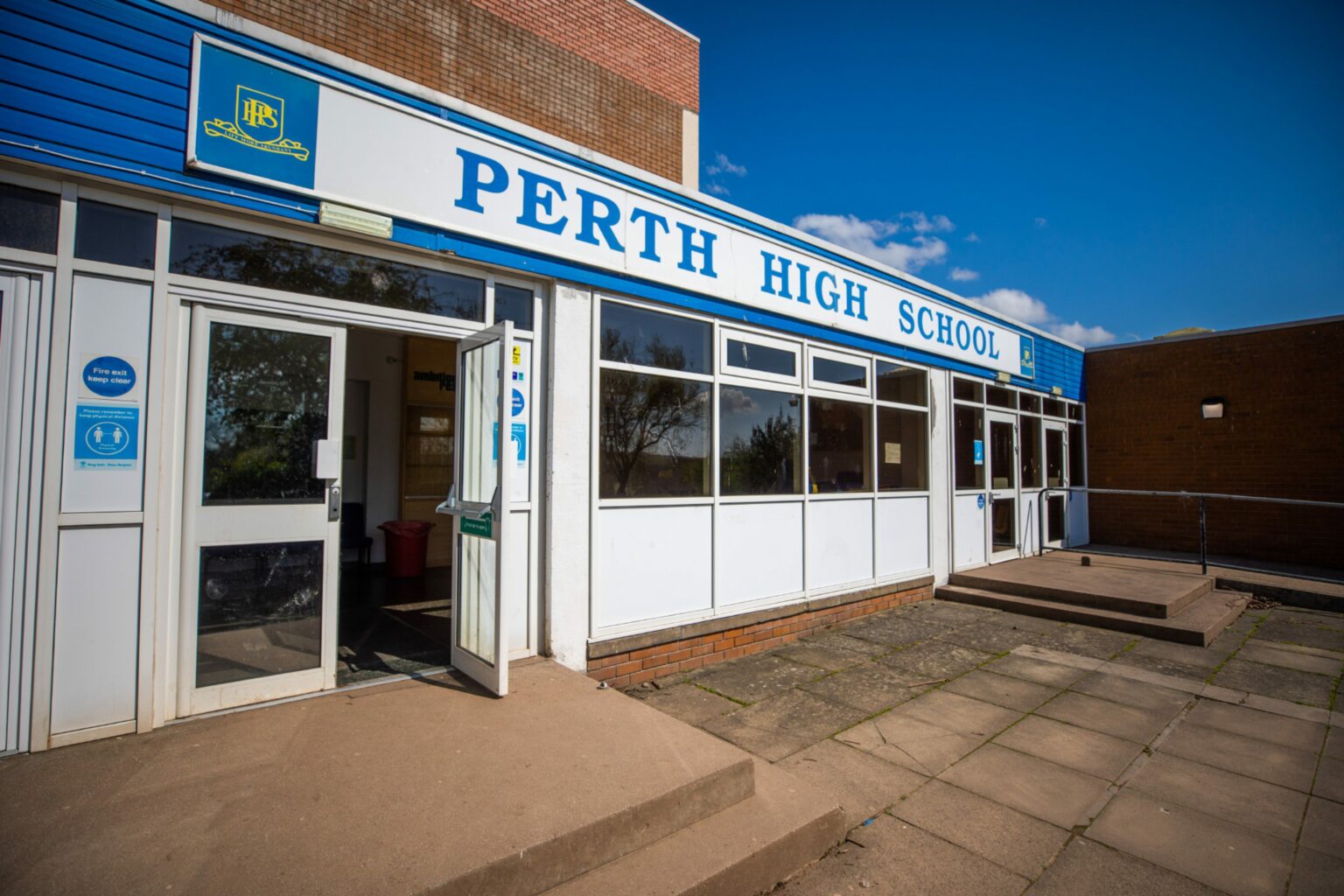 Perth High School PSA injured in incident involving pupils