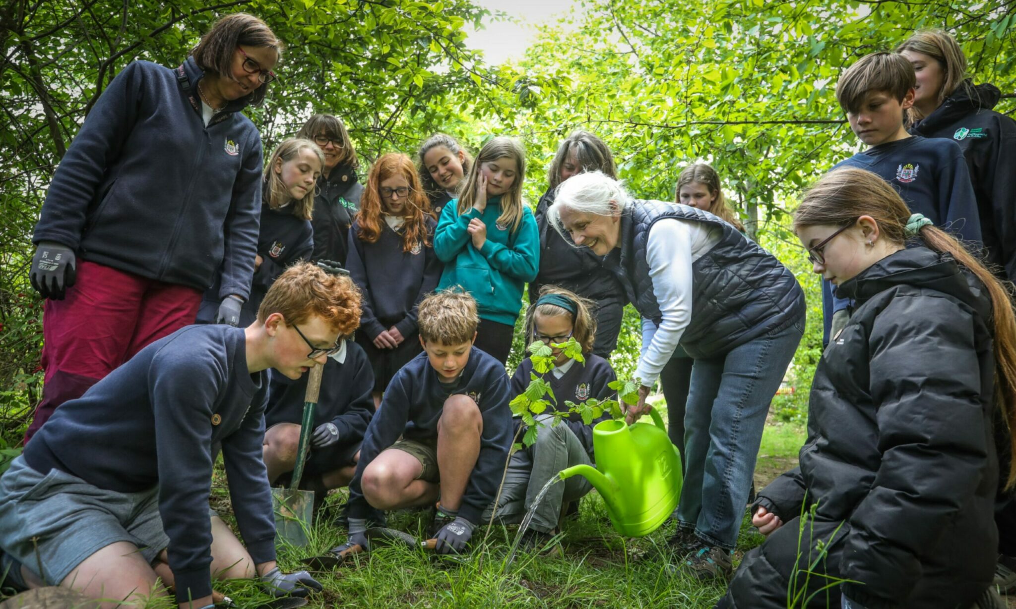 Scone schoolchildren first to gain new Scottish Junior Forester Award