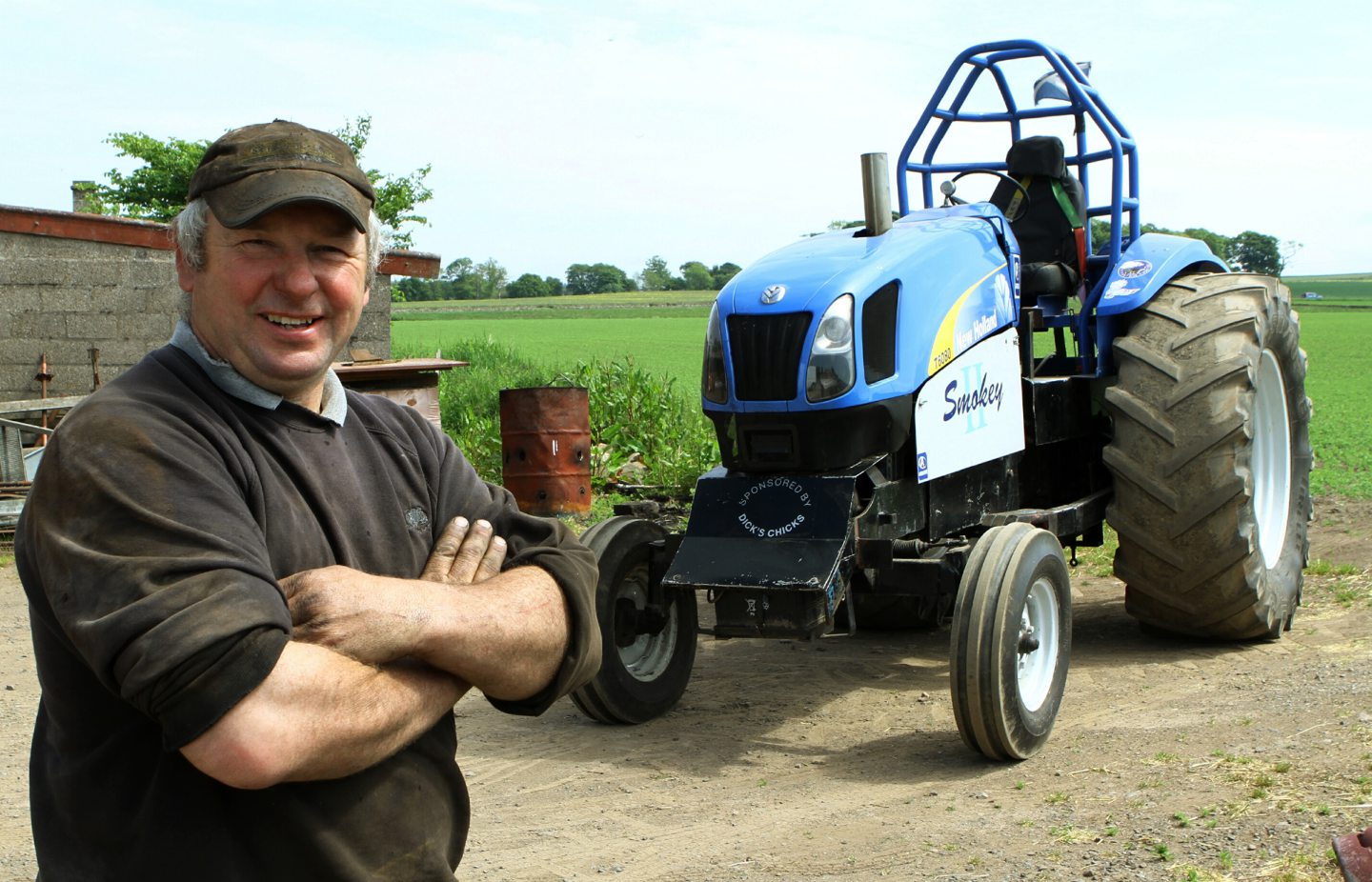 'Absolutely fearless' Angus teen Mhairi has eyes on tractor pulling prize