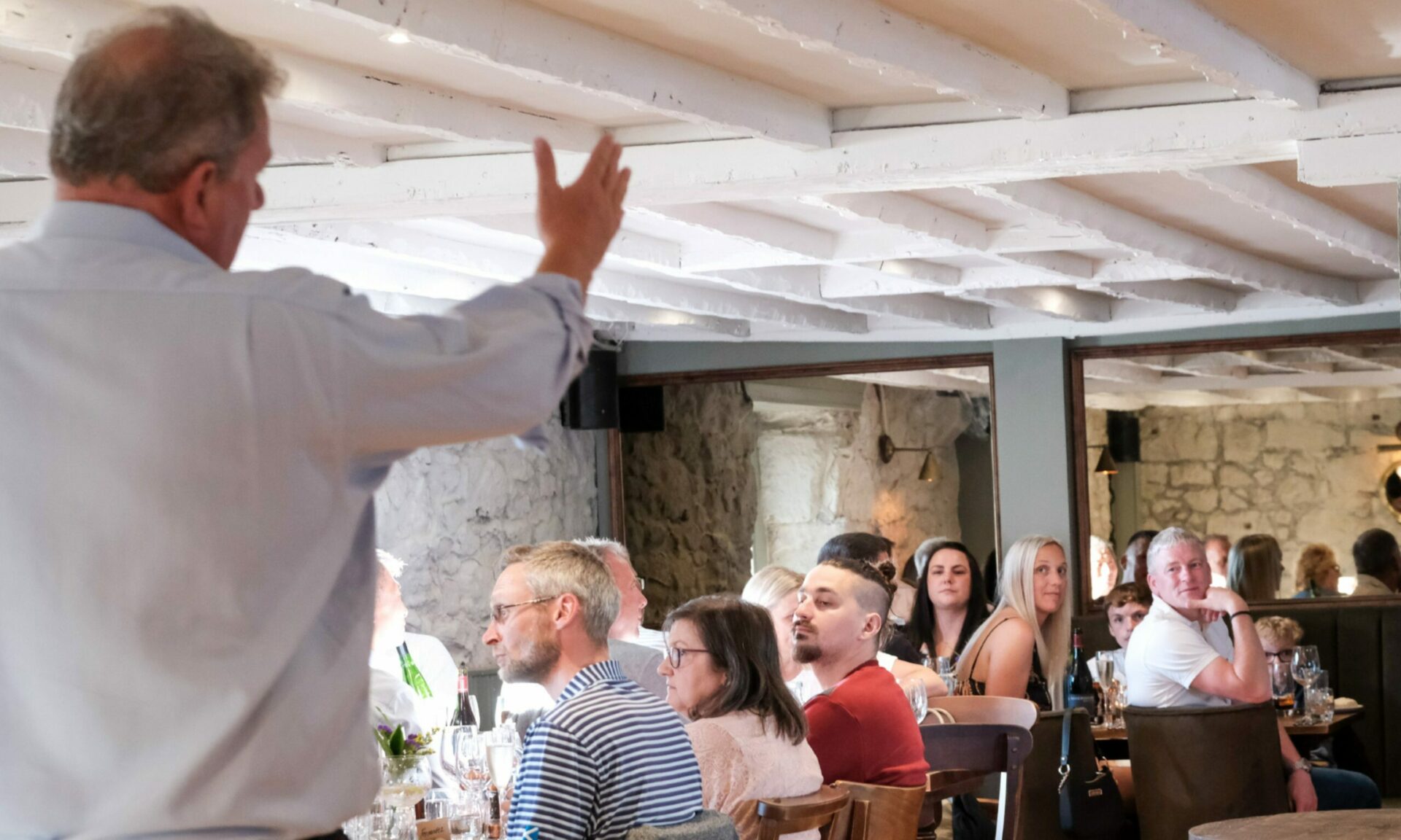 Pictures from the launch of The Crusoe Hotel's new restaurant in Leven