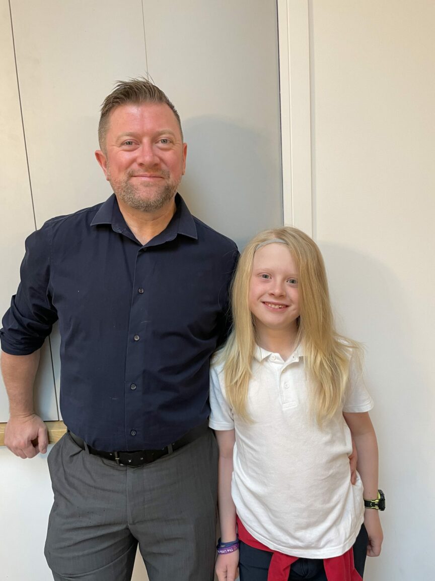 Aberdour boy Logan Reid, 10, donates hair grown during lockdown