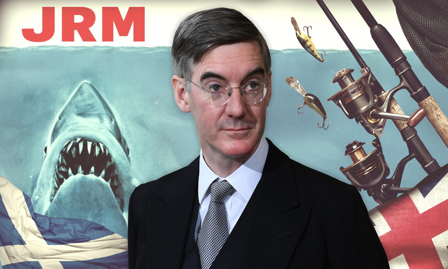 When Jacob Rees-Mogg went fishing in Arbroath - in a Savile Row suit