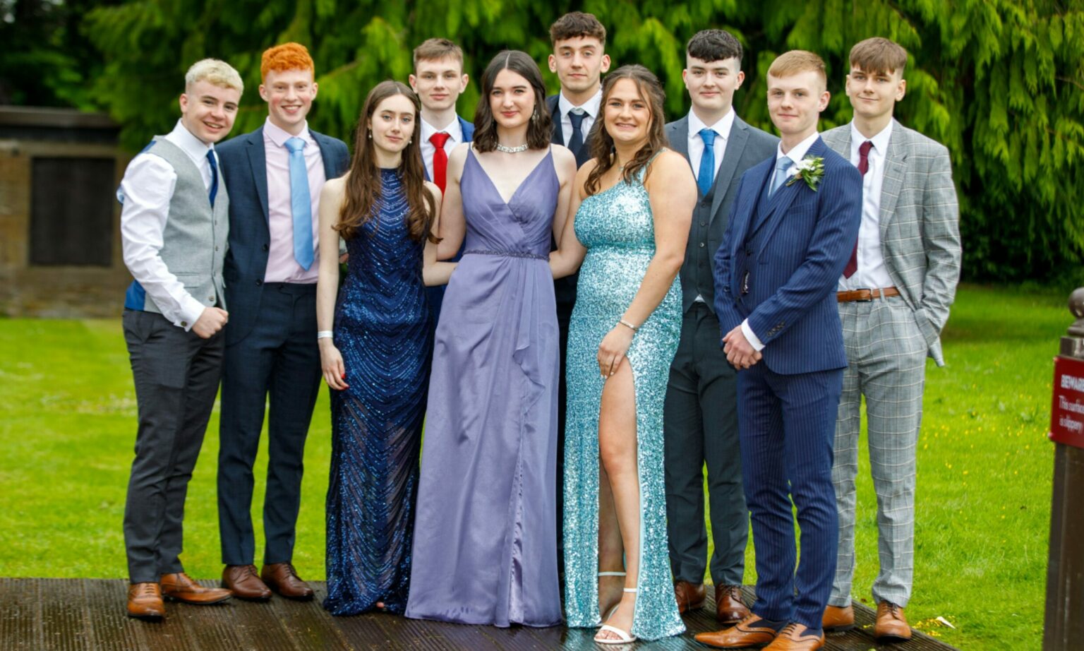 Getting ready for school prom: Perth Academy leavers on the preparations