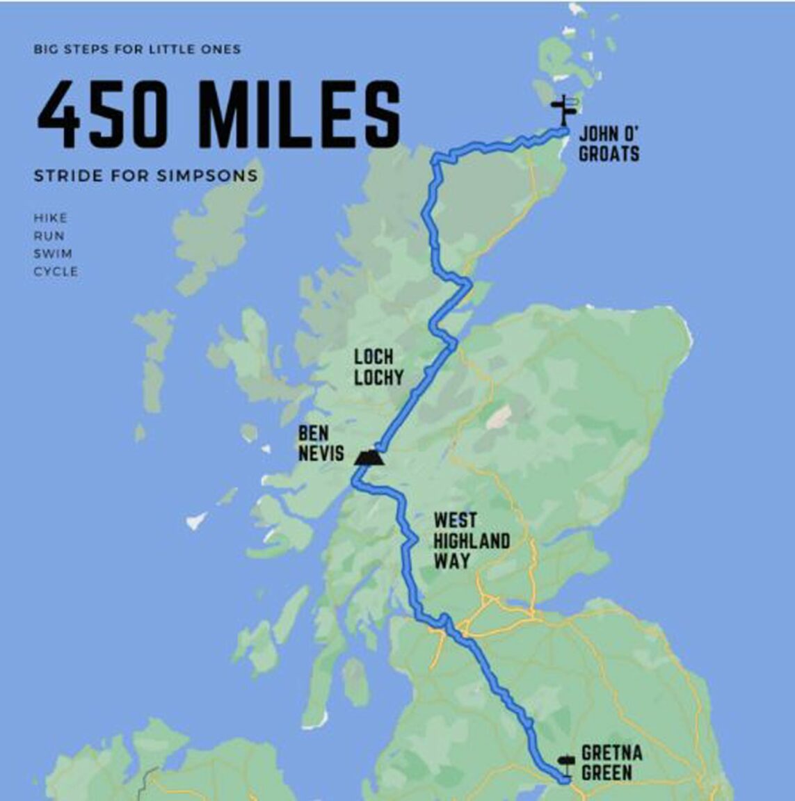Perthshire family's epic cross-Scotland challenge in neonatal fundraiser
