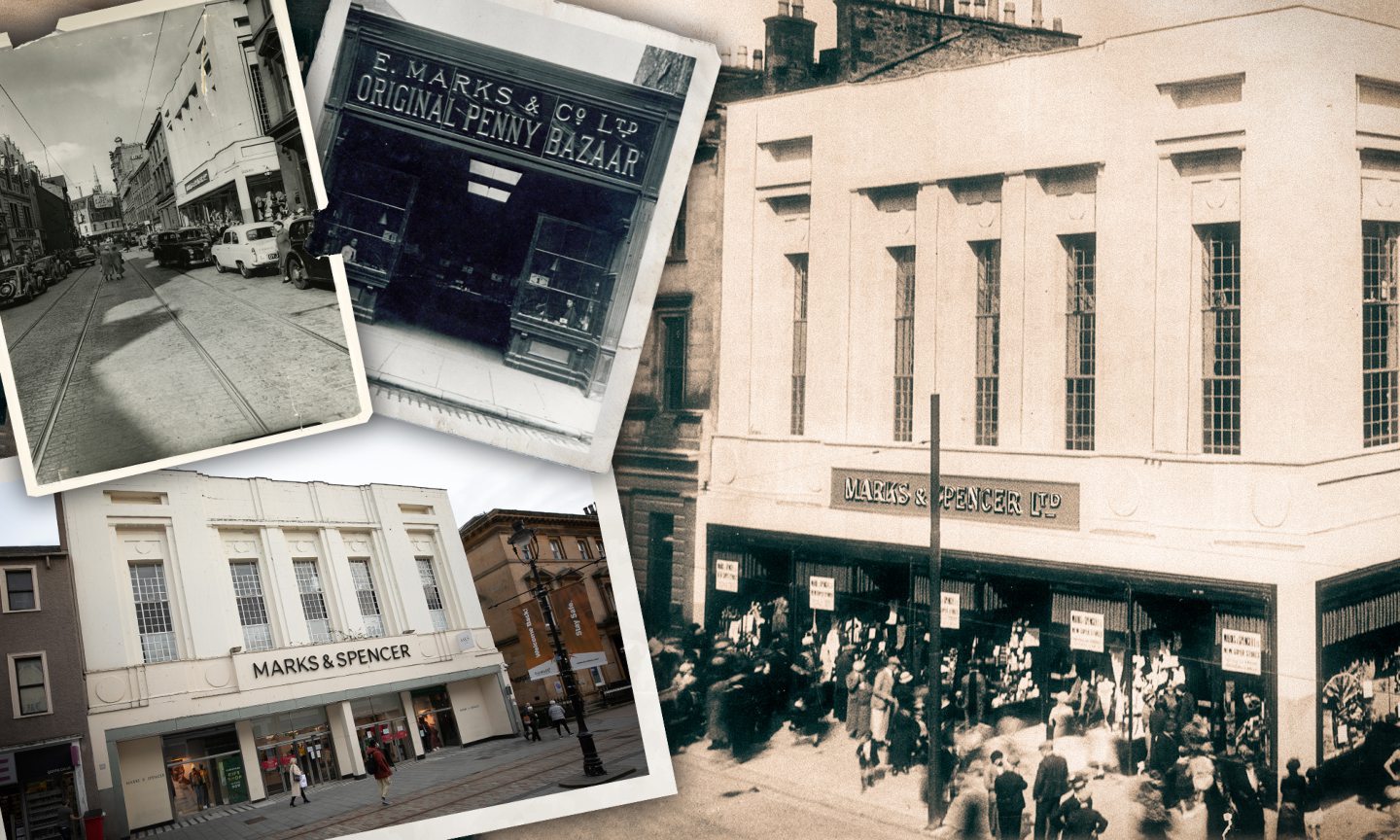 The rise of M&S Murraygate - Dundee's first store with an escalator ...