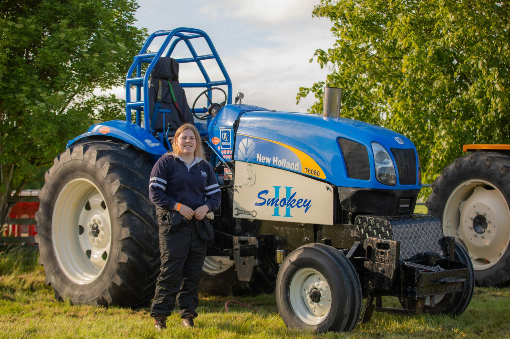'Absolutely fearless' Angus teen Mhairi has eyes on tractor pulling prize