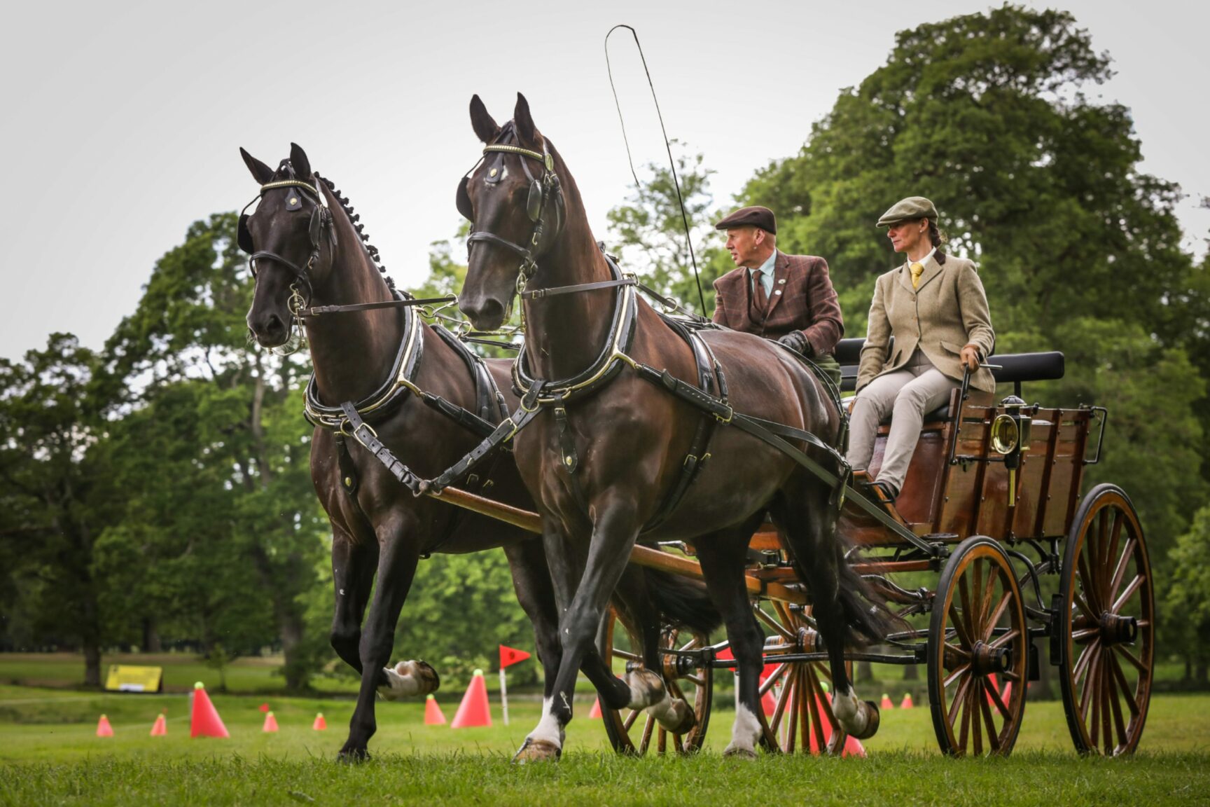 In pictures: Carriages at Glamis Castle are stunning sight