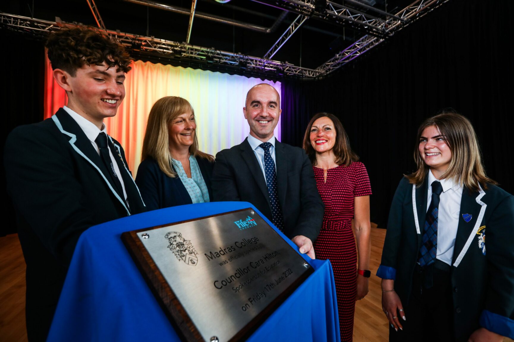 New Madras College officially celebrates its opening