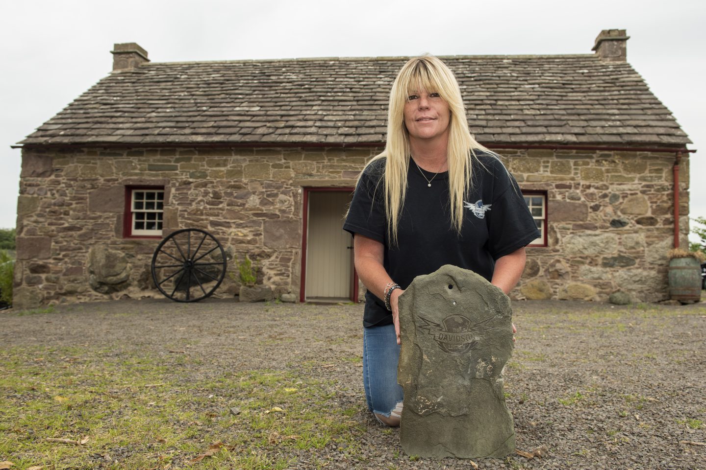Harley-Davidson fans head to historic Brechin cottage for anniversary event