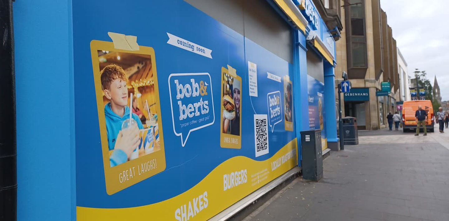 Perth coffee shop Bob & Berts premises in property auction