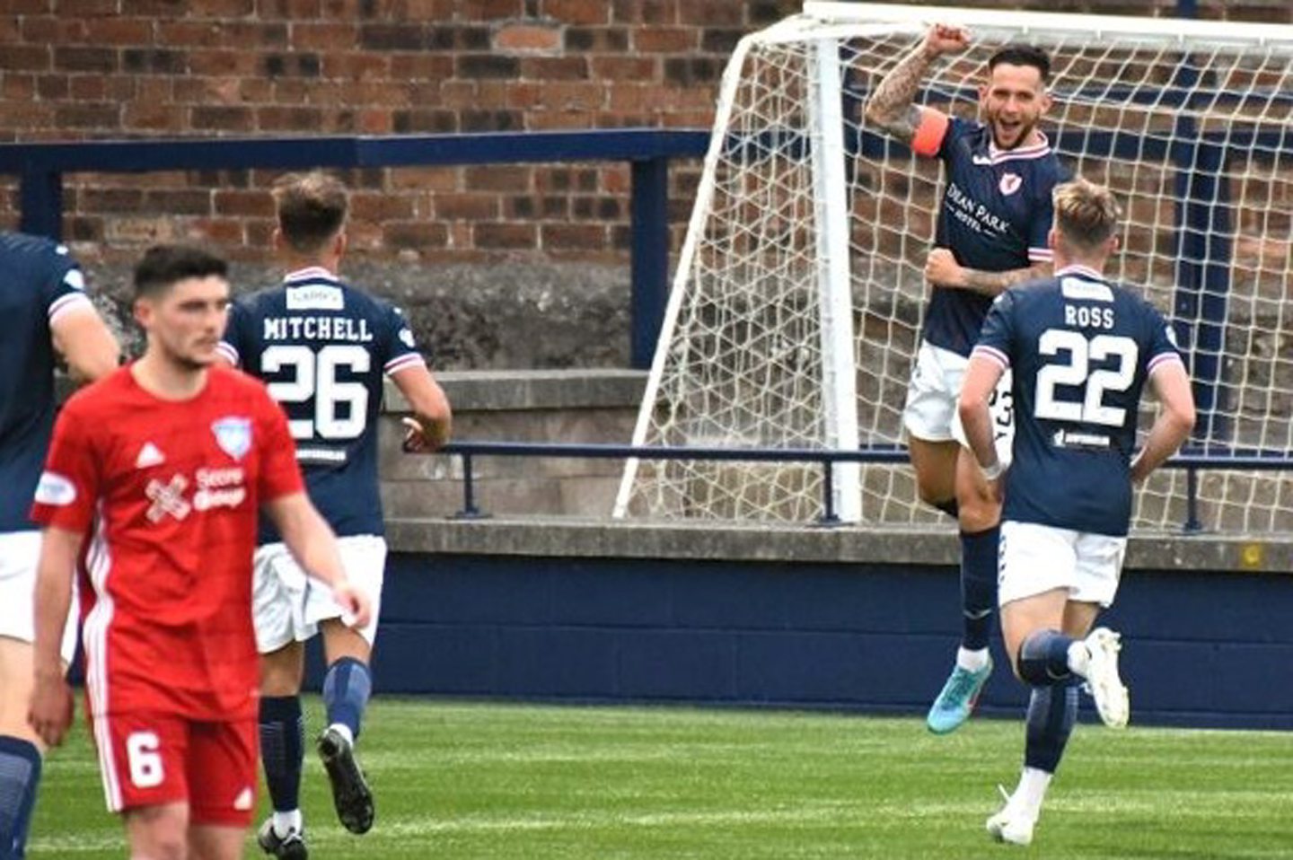 Dylan Easton captains Raith Rovers and has his say on 'hattrick'