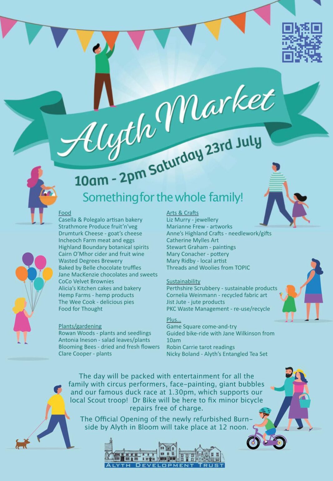 Almost 1,000 people flock to Alyth for first market in a century
