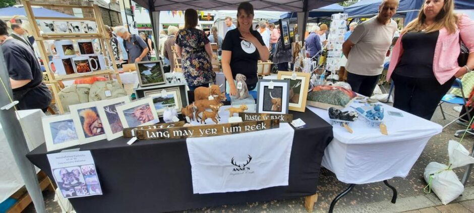 Almost 1,000 people flock to Alyth for first market in a century