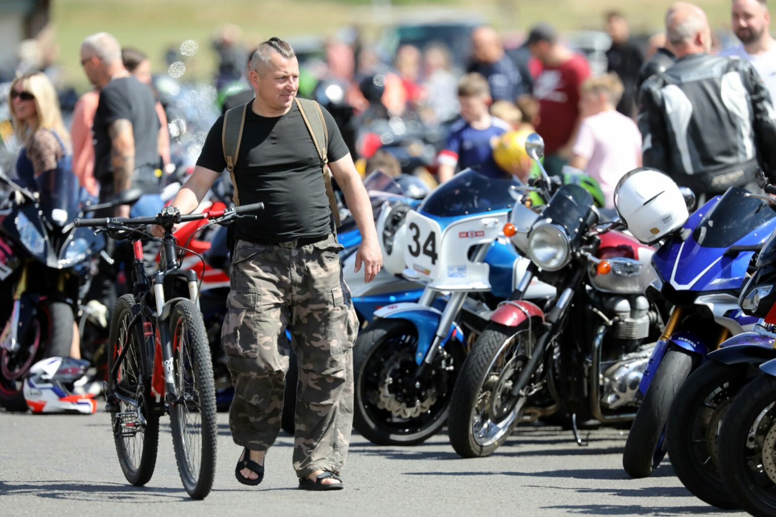 Bikers ride through Angus in second Steven Donaldson memorial