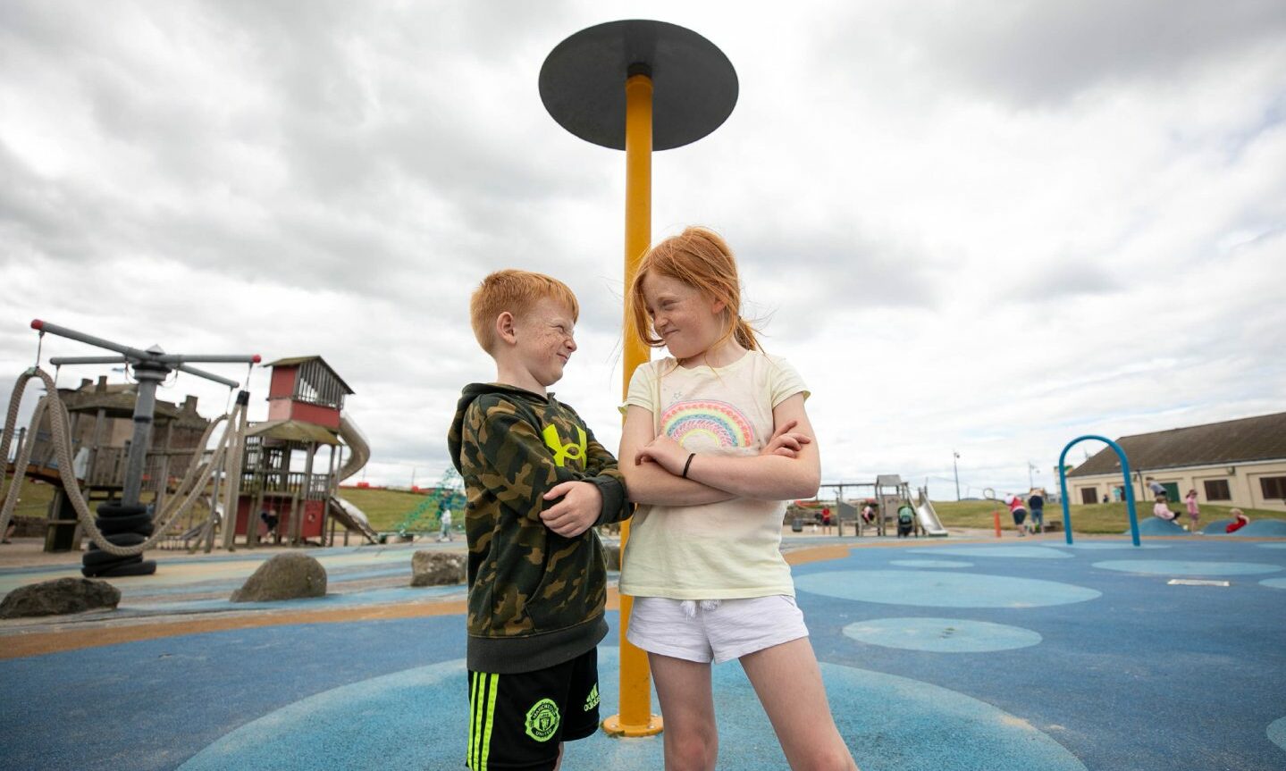 What is happening at Broughty Ferry Castle Green play park?