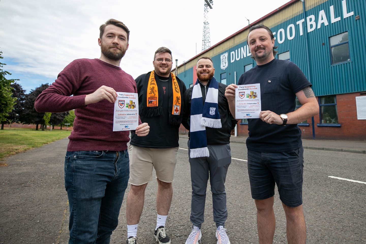 Fans Supporting Foodbanks aims to tackle food poverty in Dundee