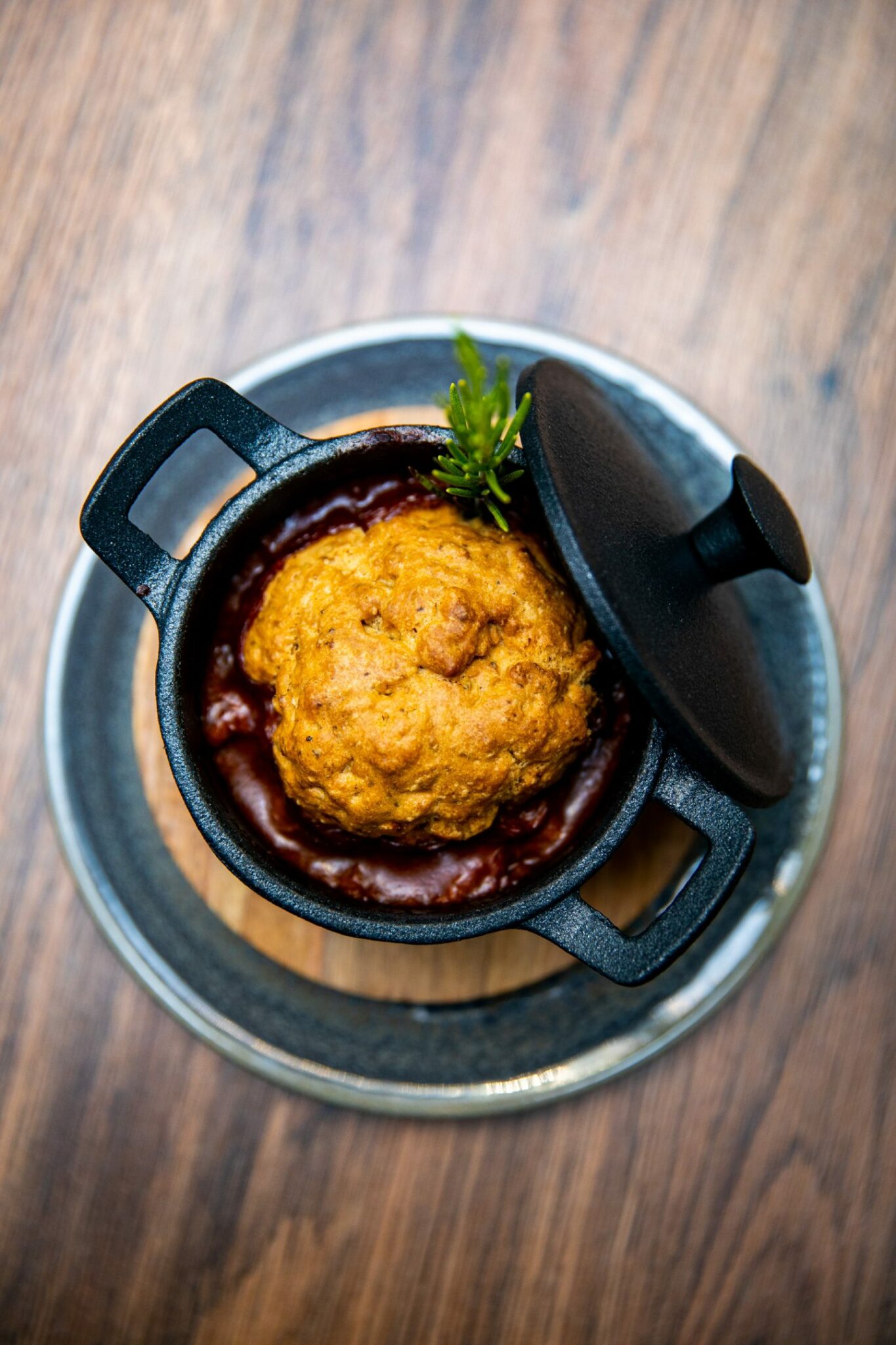 Table for 4 with a bottle of wine at Christie's Scottish Tapas