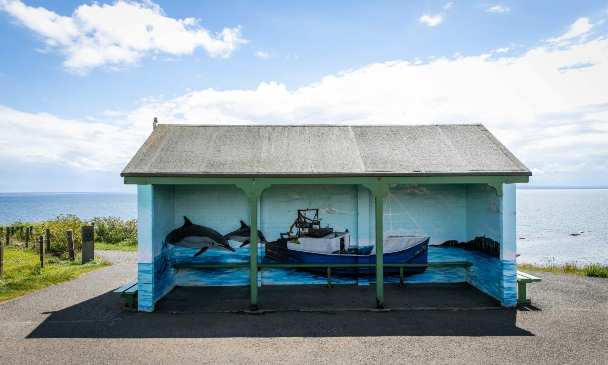Paco Graff in Pittenweem: New 'masterpiece' beside East Neuk tidal pool
