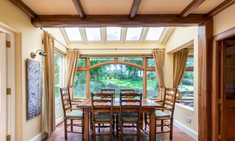 Amazing Trinity Gask home has two ponds, balcony and sauna