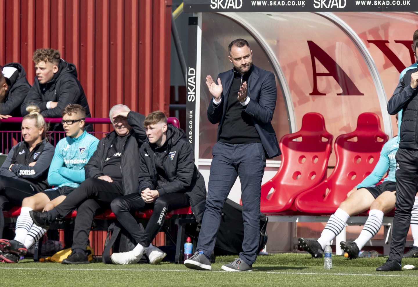 Dunfermline's James McPake delighted for Dundee United loanee Chris Mochrie