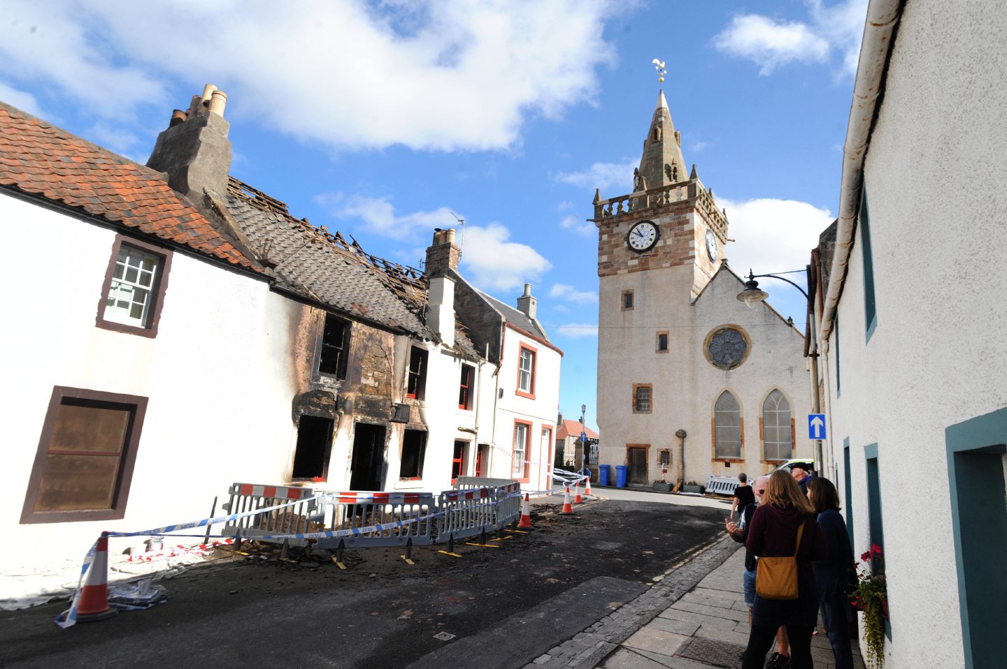 Pittenweem Fish Bar fire: Pictures reveal devastation